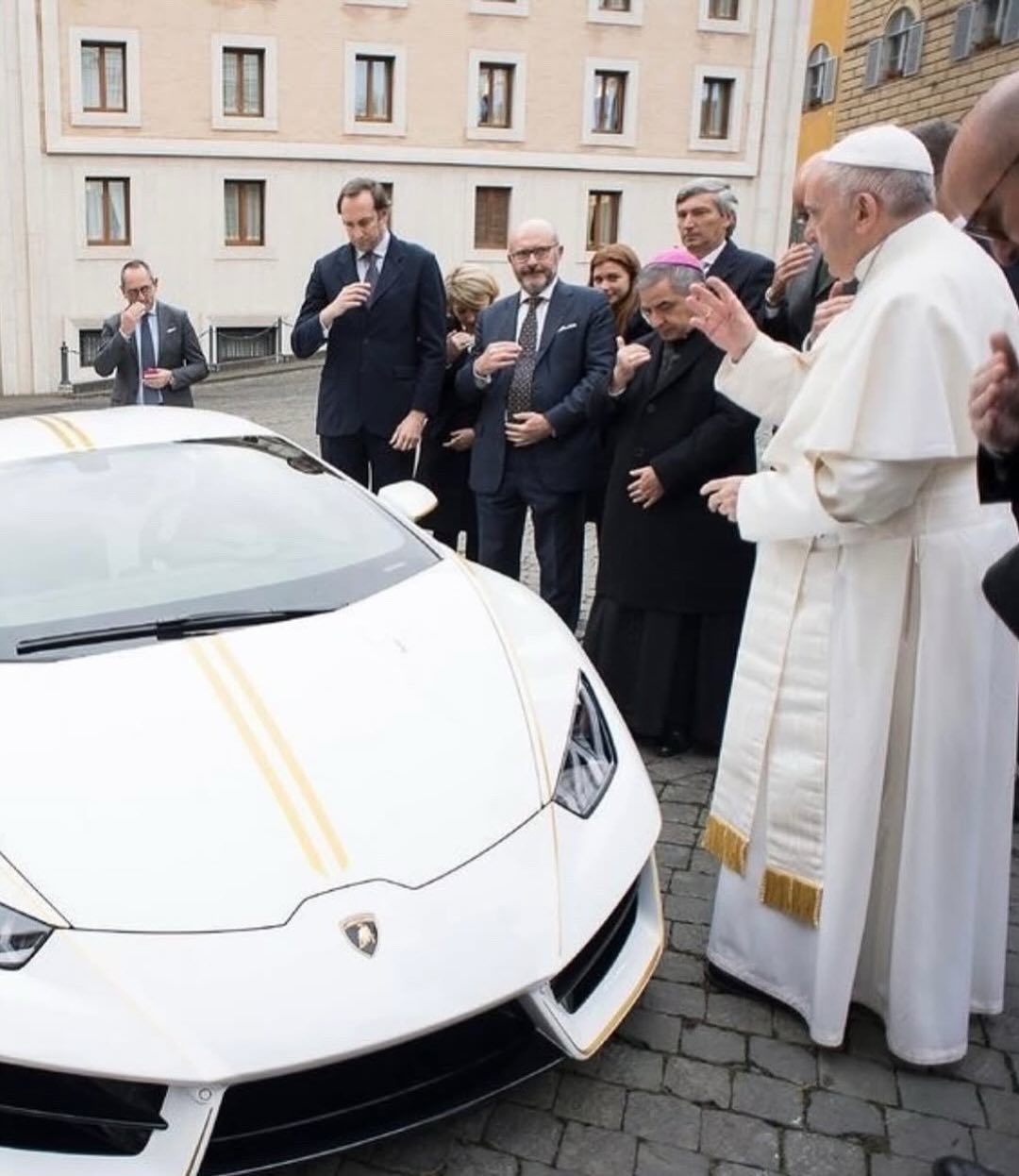 The Pope’s Lamborghini: How a Supercar Raised $1 Million for Charity ...