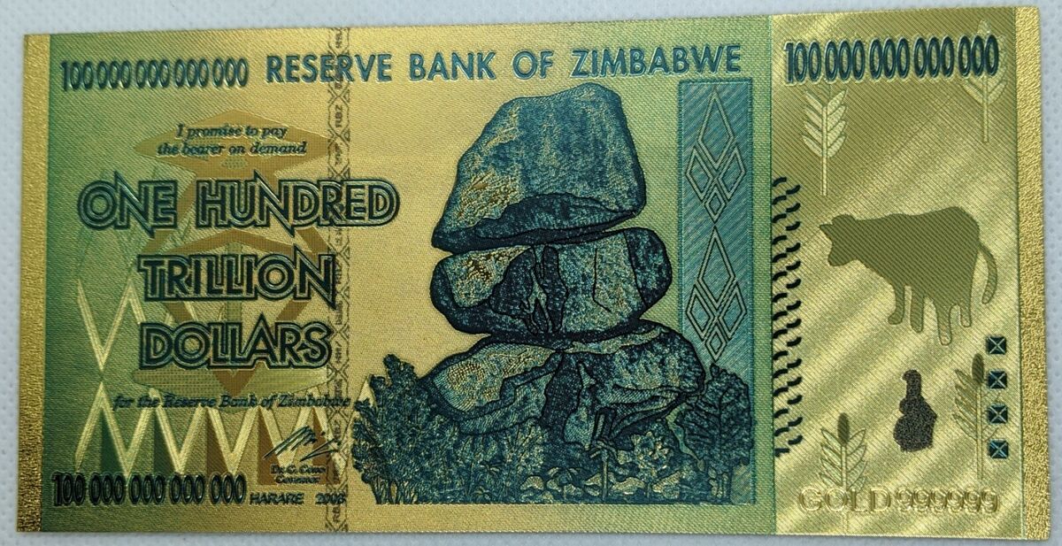 The $100 Trillion Banknote: Zimbabwe’s Hyperinflation Nightmare - Gorshtak